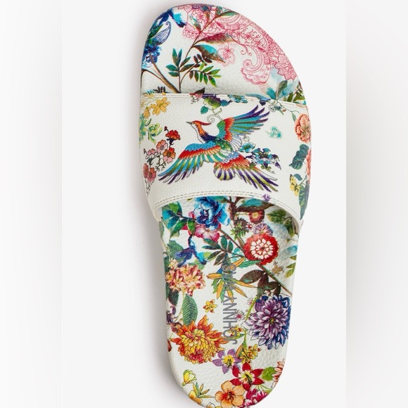 Johnny Was | Shoes | Johnny Was Floral Print Pool Slides | Poshmark